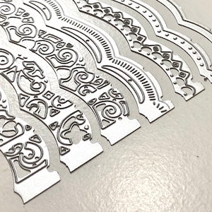 Decorative Edge Die Set for Die Cutting Machine, Border Dies, Metal ...