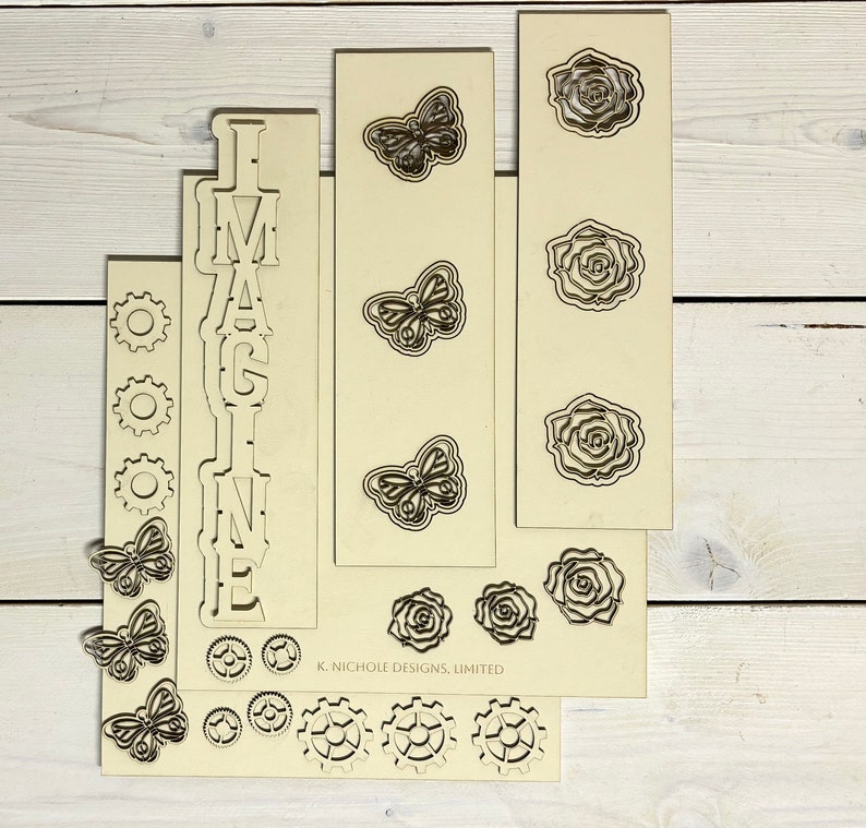 Imagine Chipboard Album Cover for Mini Album or Journal, Cover for ...