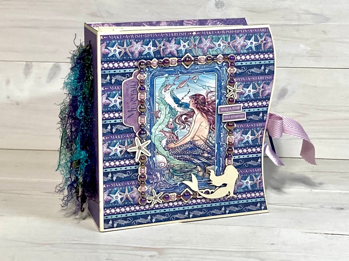 Graphic 45 Make A Splash Mini Album Tutorial (PDF) - Etsy