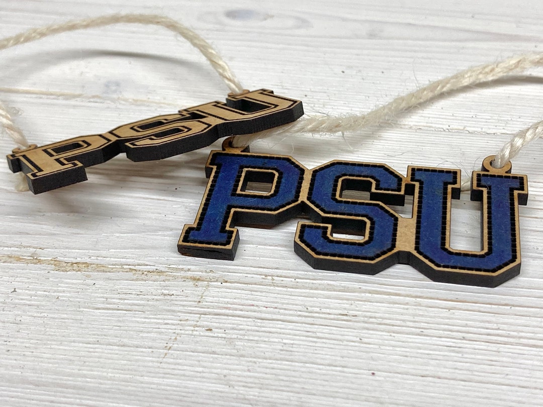 College Letters Ornament, Wooden Ornament, University Letters Ornament ...