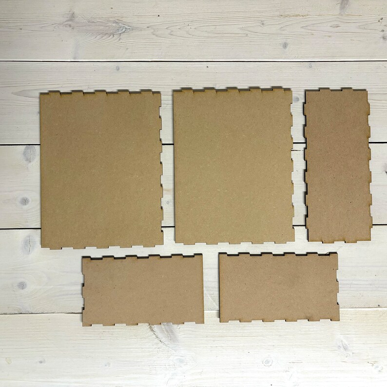 Unassembled MDF Book Box: Laser Cut Decorative Storage - Etsy Australia