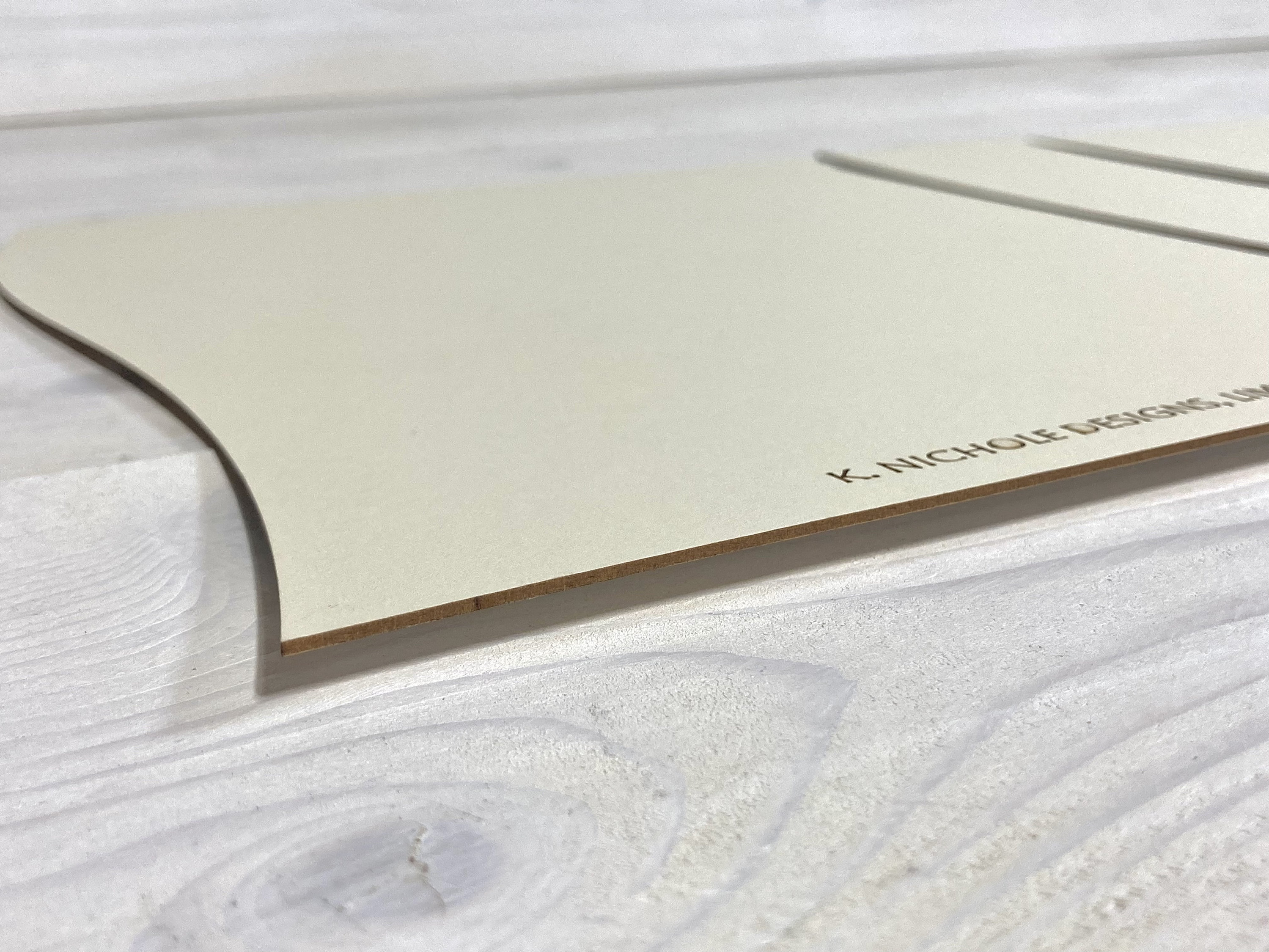 CREAM Chipboard Cover for Mini Album, Mini Album Cover, Graphic 45 Make ...