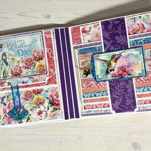 Graphic 45 Flight of Fancy Mini Album Tutorial - Etsy