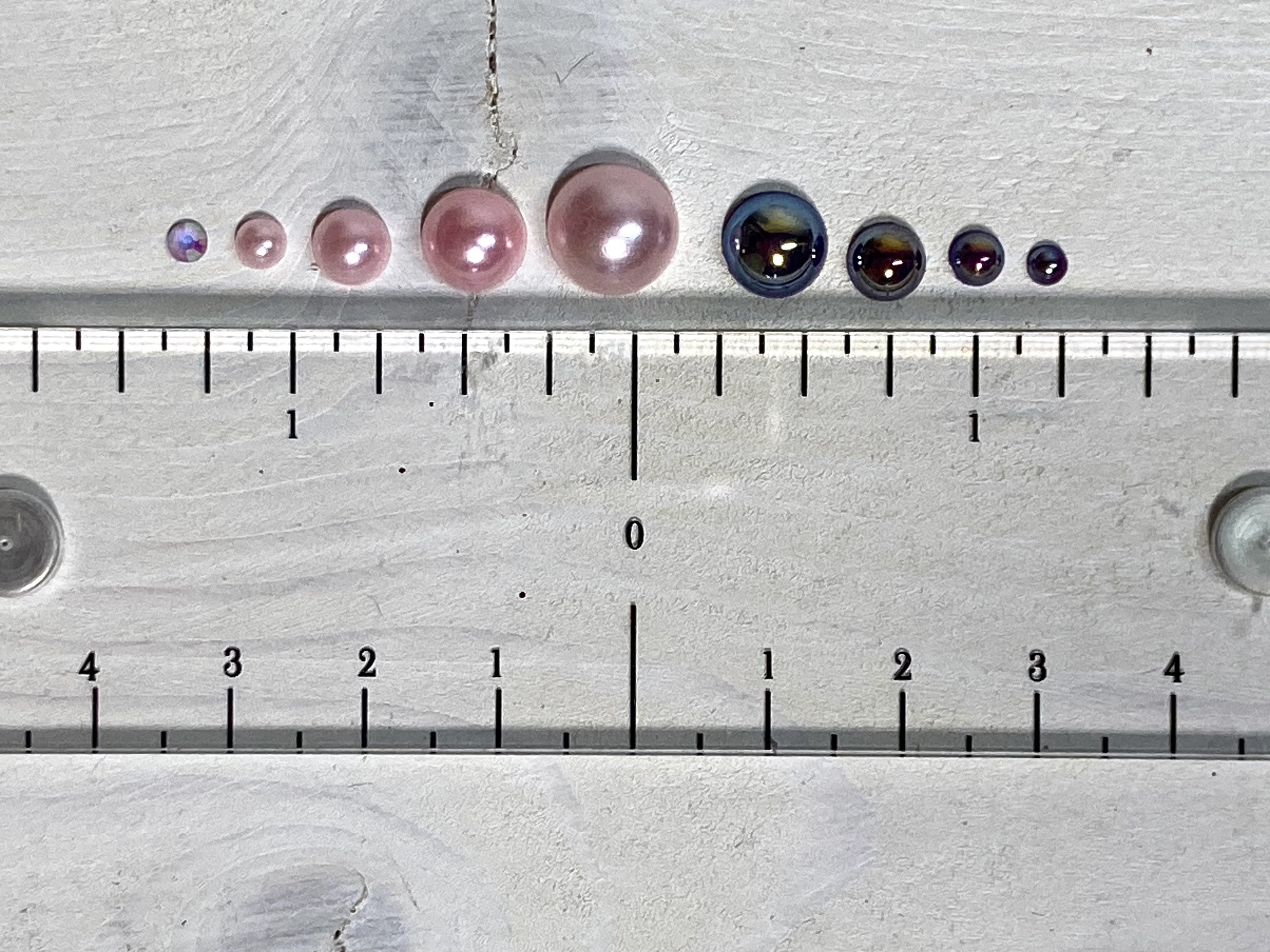 Flat Back Pearls and Crystals Mixed Sizes - Etsy