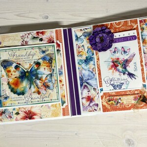 Graphic 45 Flight of Fancy Mini Album Tutorial - Etsy
