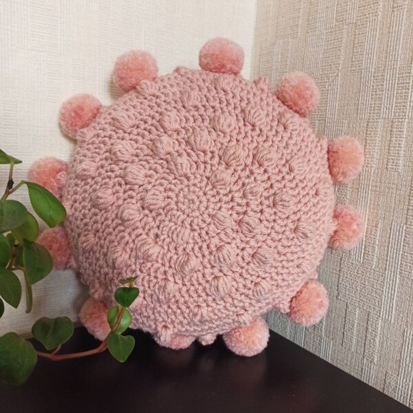 Circle Pillow - Etsy