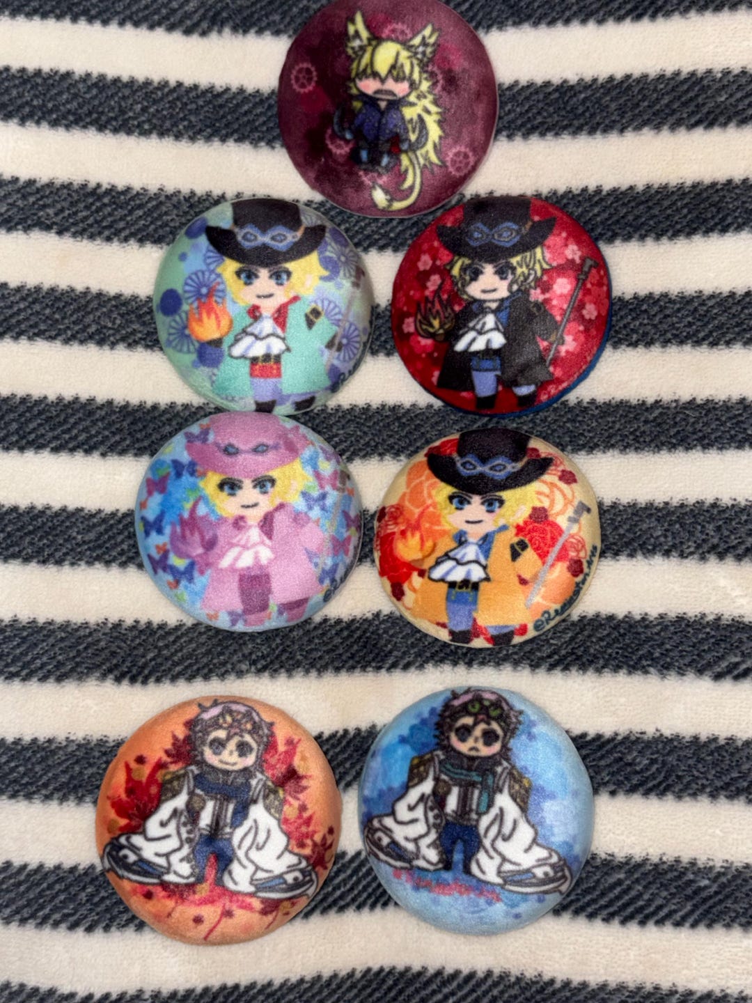 OP Plush Push Button Pins - Etsy
