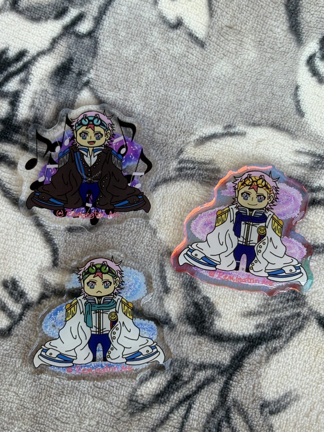 One Piece Marine Captain Koby Acrylic Magnet - Etsy