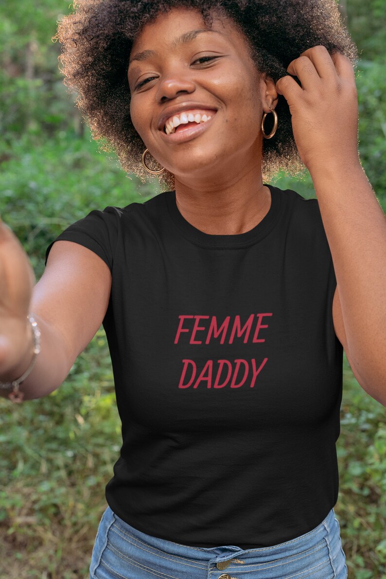 FEMME DADDY Women's Short Sleeve T-shirt - Etsy