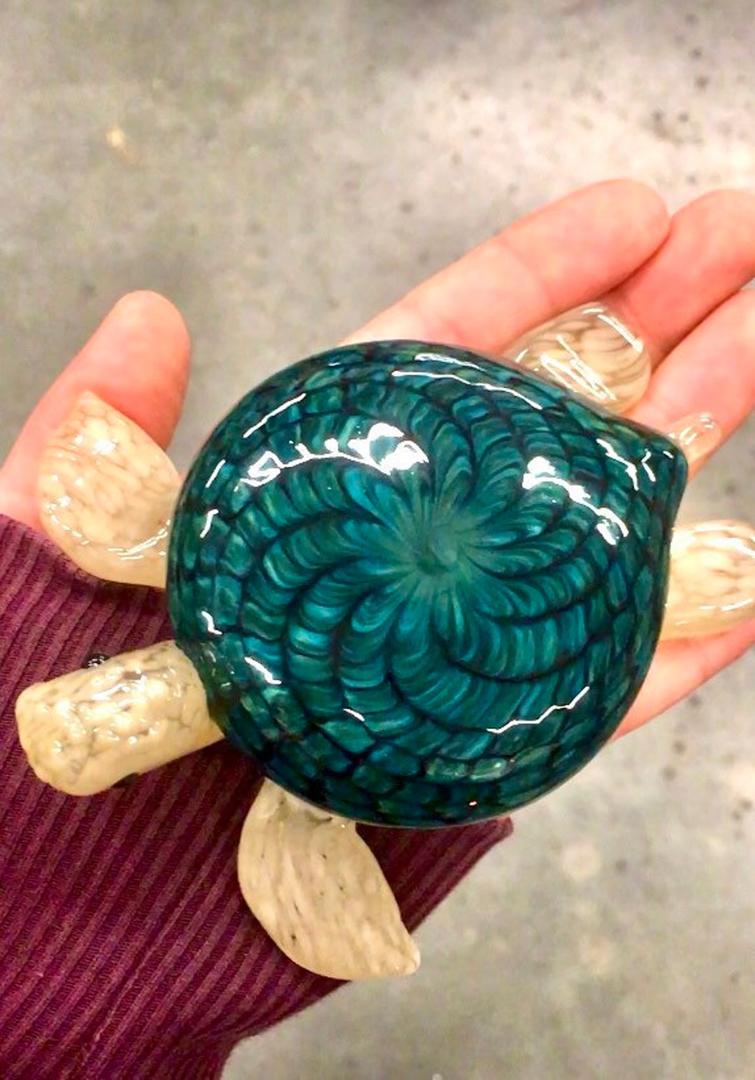 Glass Turtle - Etsy