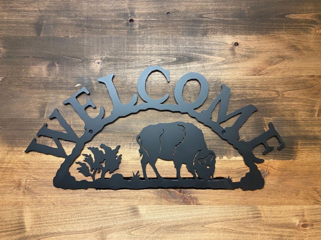 Buffalo Welcome Sign - Etsy