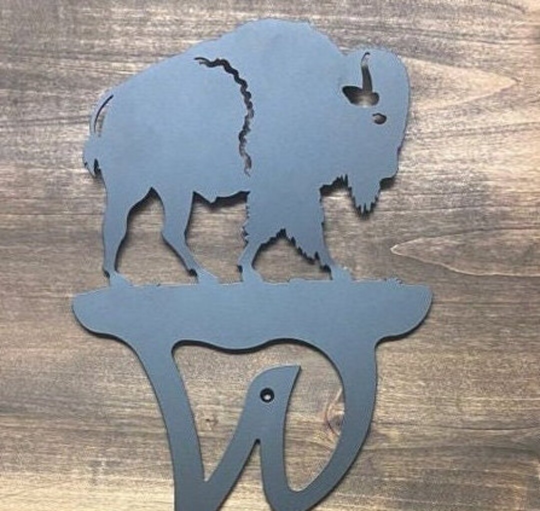 Buffalo Vertical Welcome Sign - Etsy