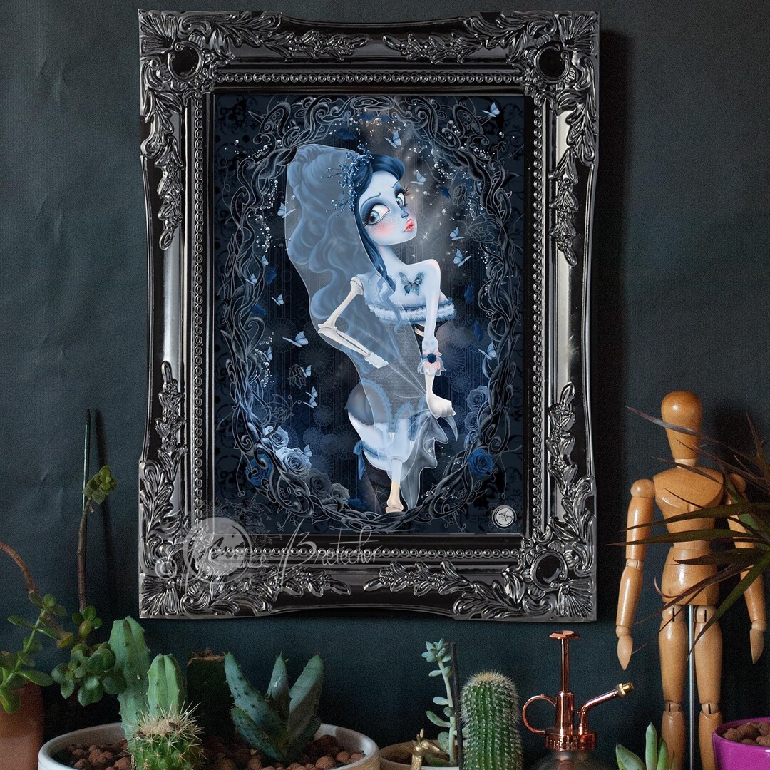 Pin up Emily Pop Surrealism, Burlesque Fine Art Print by Florence ...