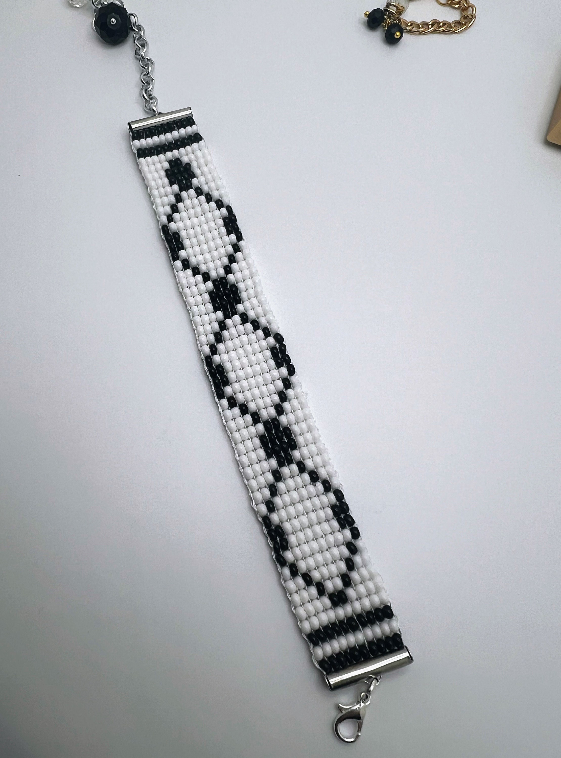 Palestine Kofia Loom Beads Bracelet (3 Designs) - Etsy