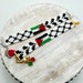 Palestine Kofia With Flag Loom Beads Adjustable Bracelet - Etsy