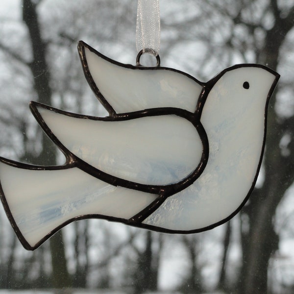 Stained Glass Dove - Etsy