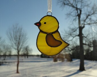 Easter Basket With Eggs, Stained Glass Suncatcher. Window or Wall ...