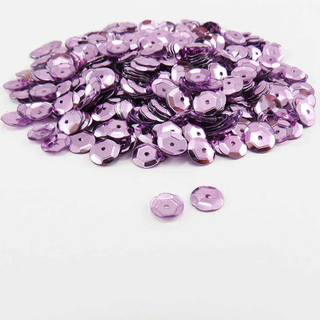 Domed Cup Sequin LIGHT PINK 5mm Sew-on Sequin - Etsy