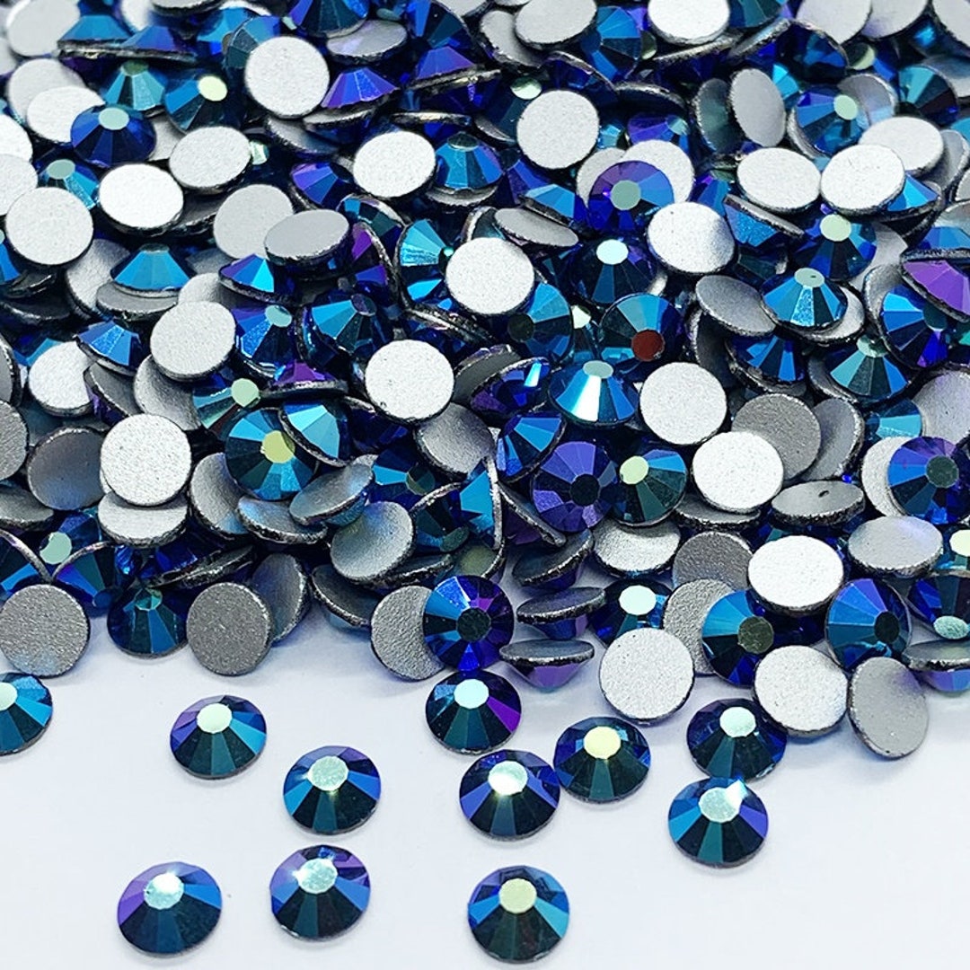 SAPHIR AB Glass Rhinestones to Stick Round Home Decoration Rhinestones ...
