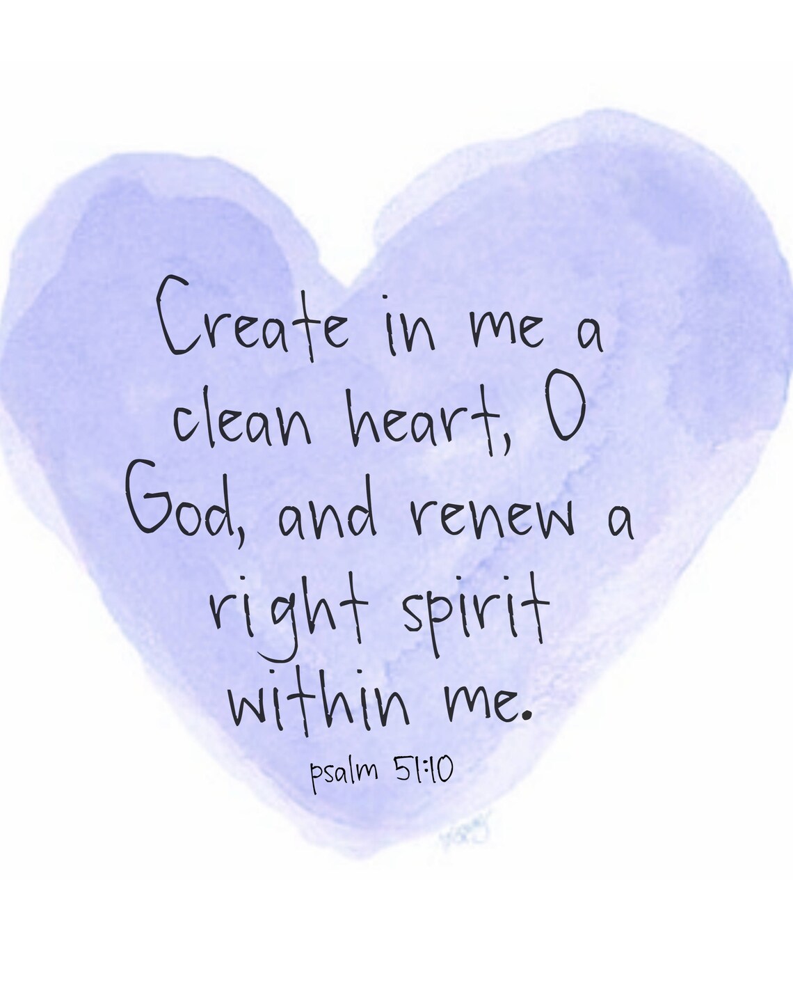 Bible Verse Print, Heart Printable, Scripture Nursery Print, Girls Room ...