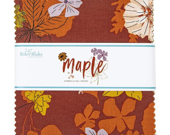 Maple 5 Inch Stacker by Gabrielle Neil Design for Riley Blake Designs ...