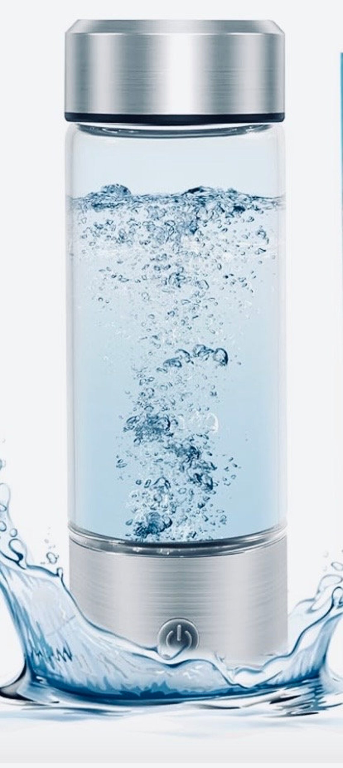 Hydrogen Water Generator in Tachyon Charged Bottle. Elevates Your ...