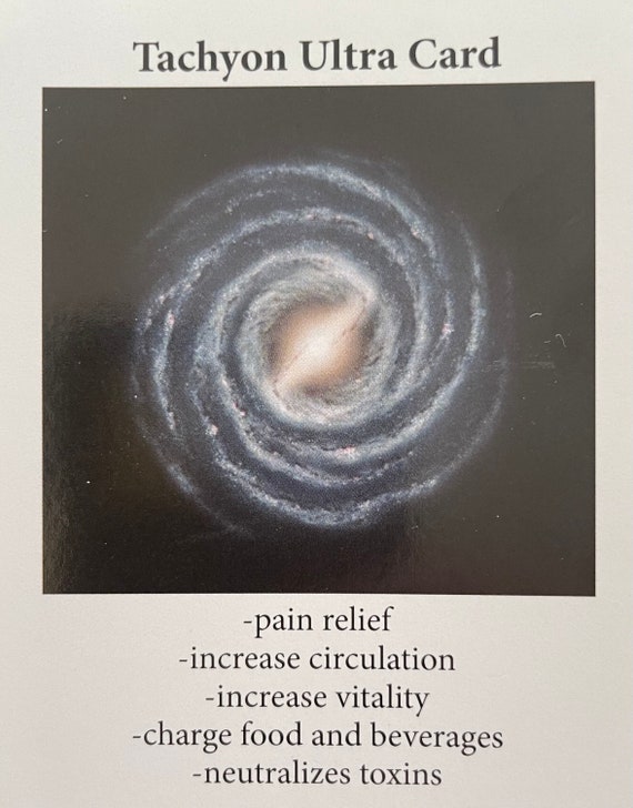 Tachyon Ultra Card | Etsy