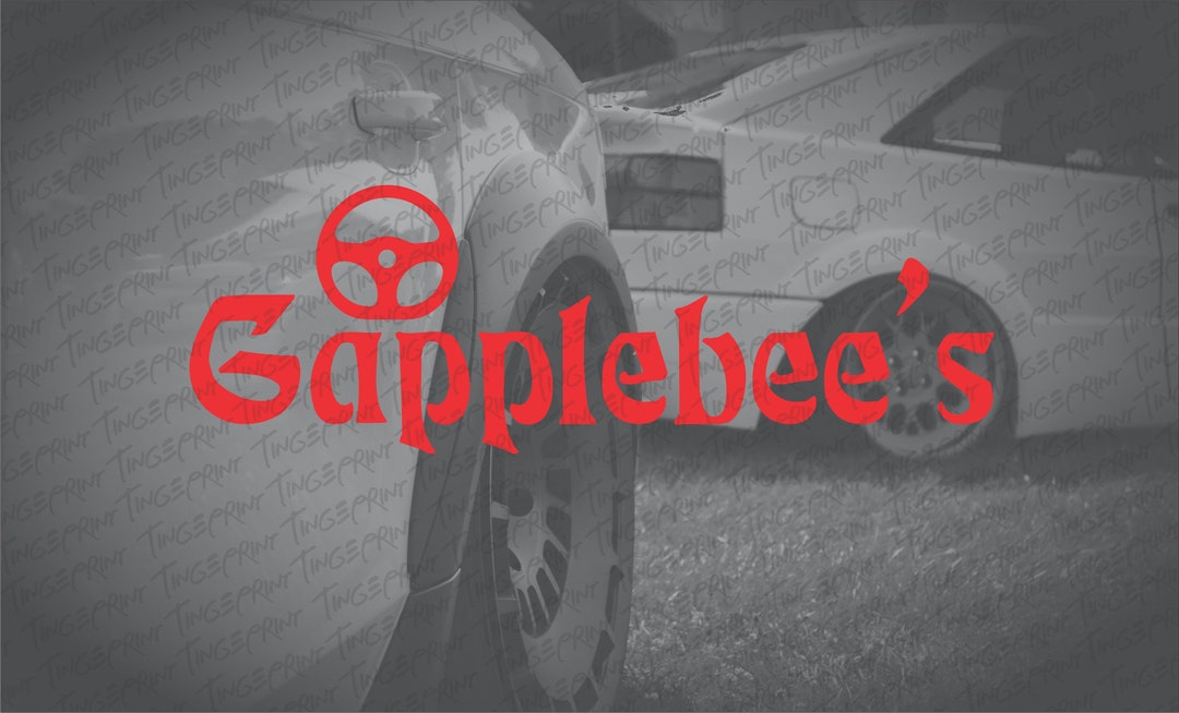 Gapplebees Meme Funny Decal Auto JDM - Etsy