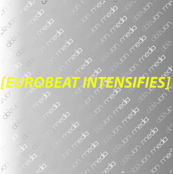 Eurobeat Intensifies Funny Decal Auto JDM | Etsy