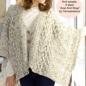 Aran Fleck, Red Heart Super Saver Multi Yarn; 5oz/260yds, Acrylic ...