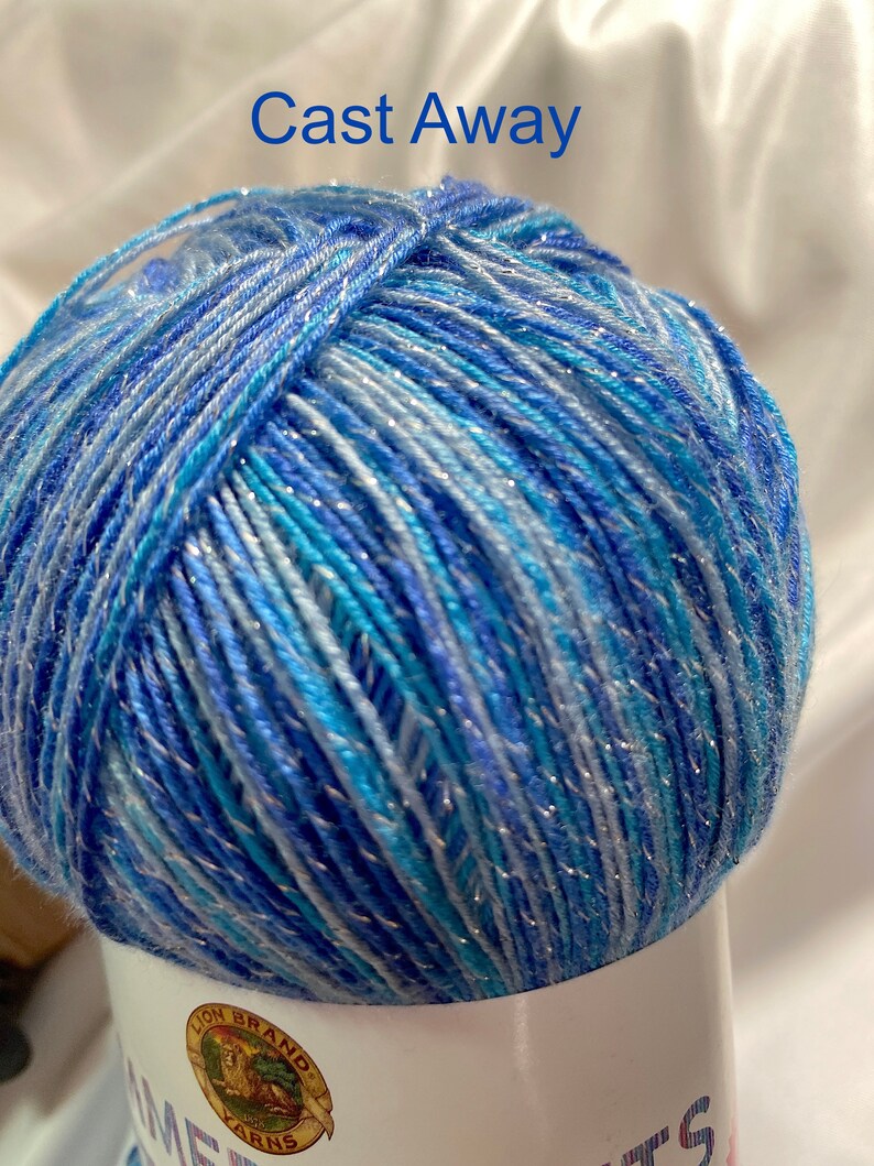 SPARKLE yarn Bonus bundle size Lion Brand Summer Nights | Etsy