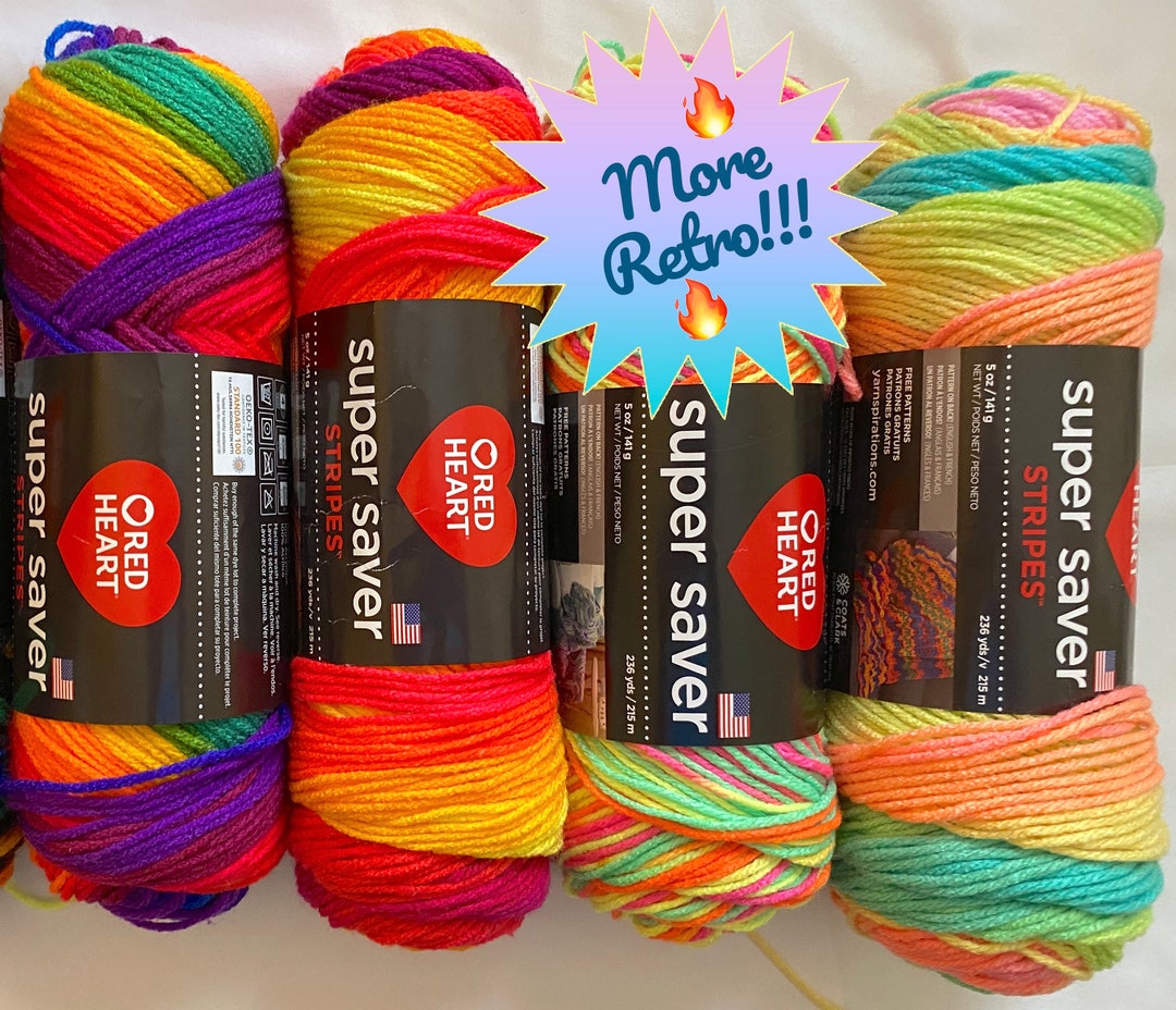 More Retro Stripe & Favorite Stripe, Dayglow, Fruity Stripe, 5 Oz Red ...