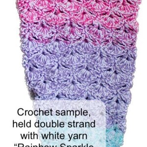 Magic Colorway Rainbow Red Heart Roll With It Sparkle Yarn - Etsy