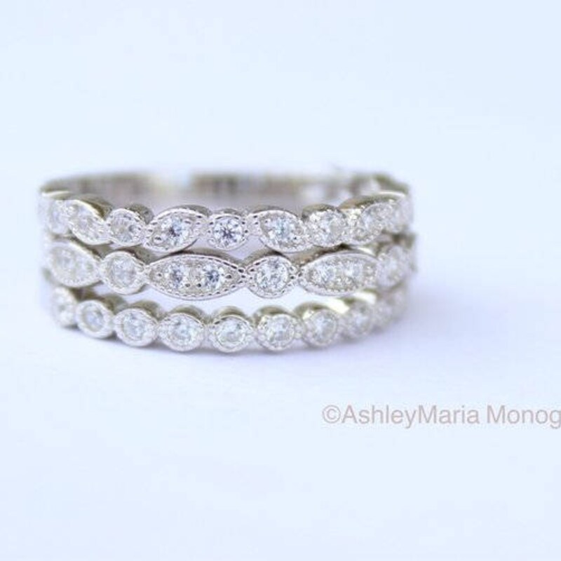 Stackable Rings - Etsy