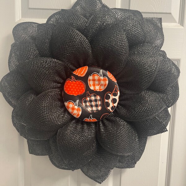 Poly Burlap Wreath Flower Centers - Etsy