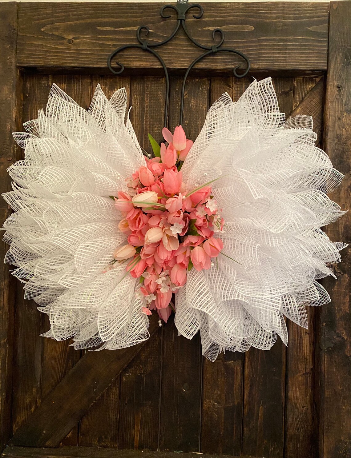 Angel Wings Angel Wings Wreath Angel Wings Decor Religious - Etsy