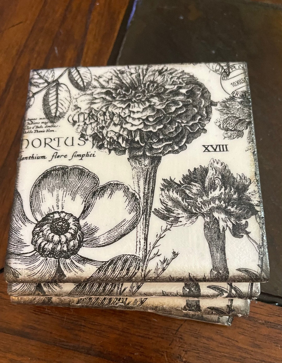 Coasters, Ceramic Tile Coasters, Decoupage Coasters, Kitchen Coasters ...