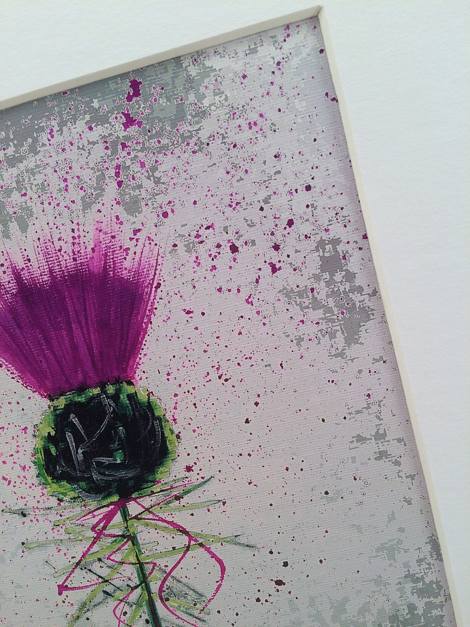 Thistle Print Scottish Thistle Print Scottish Home Decor - Etsy UK