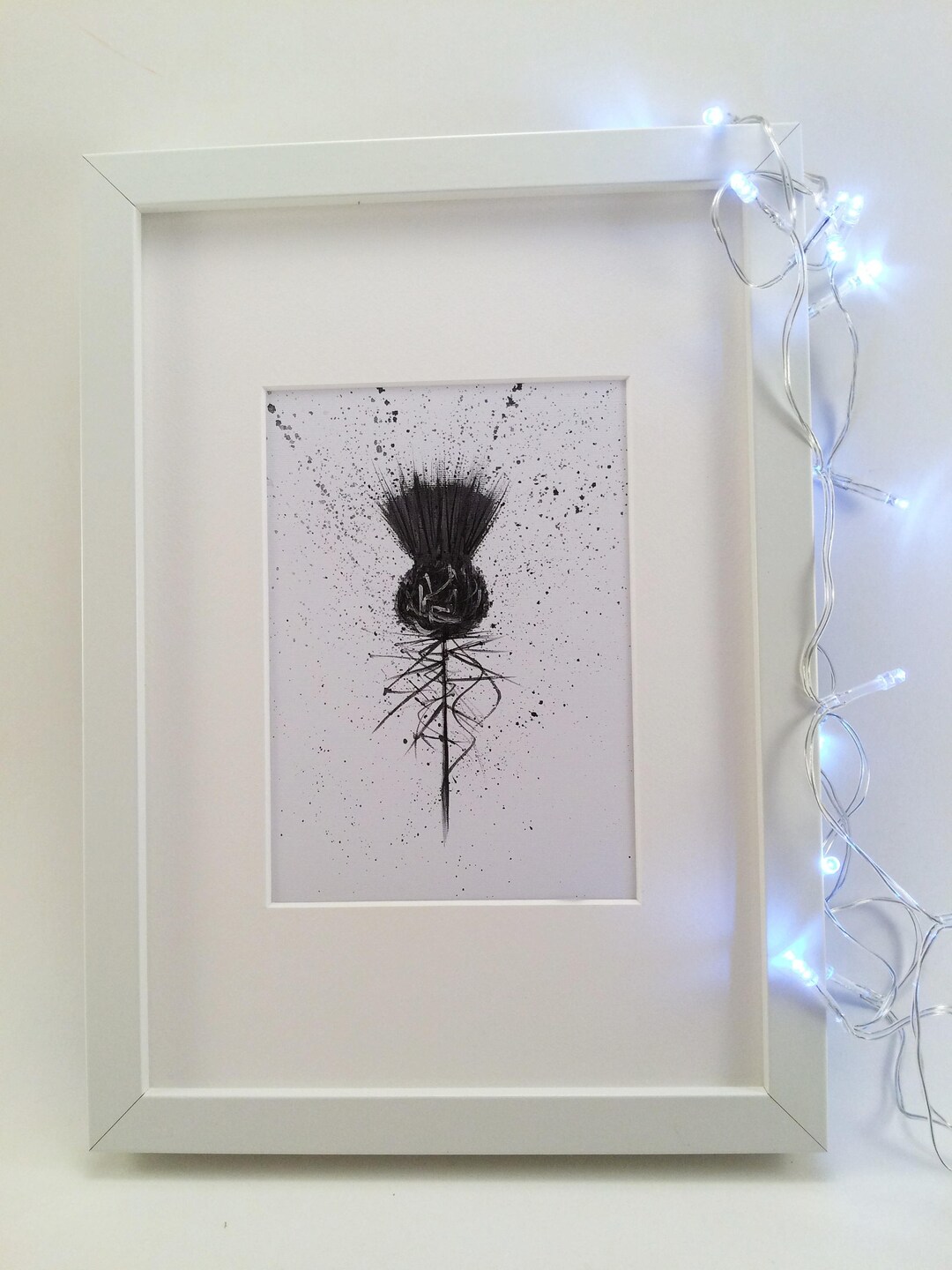Scottish Thistle Print, Scottish Gifts, Scottish Art, Scottish Decor ...