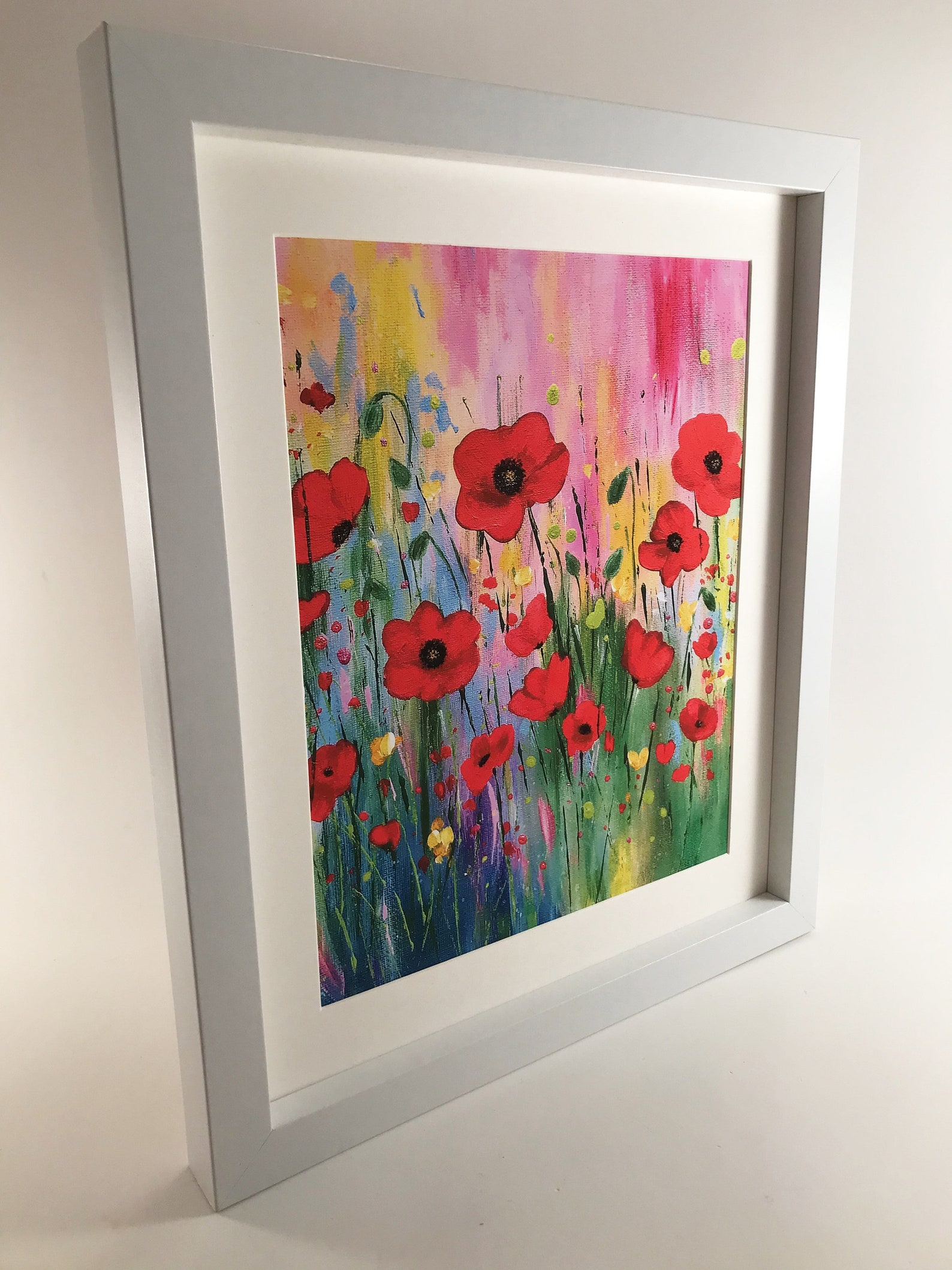Poppies Print Poppies Art Poppy Picture Abstract Print - Etsy UK