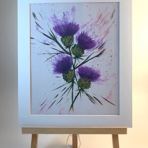 Scottish Thistle Art - Scottish Gift - Scotland - Scottish Thistle Art ...