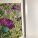 Scottish Thistle Print Impressionist Style, Scottish Art, Scottish Gift ...