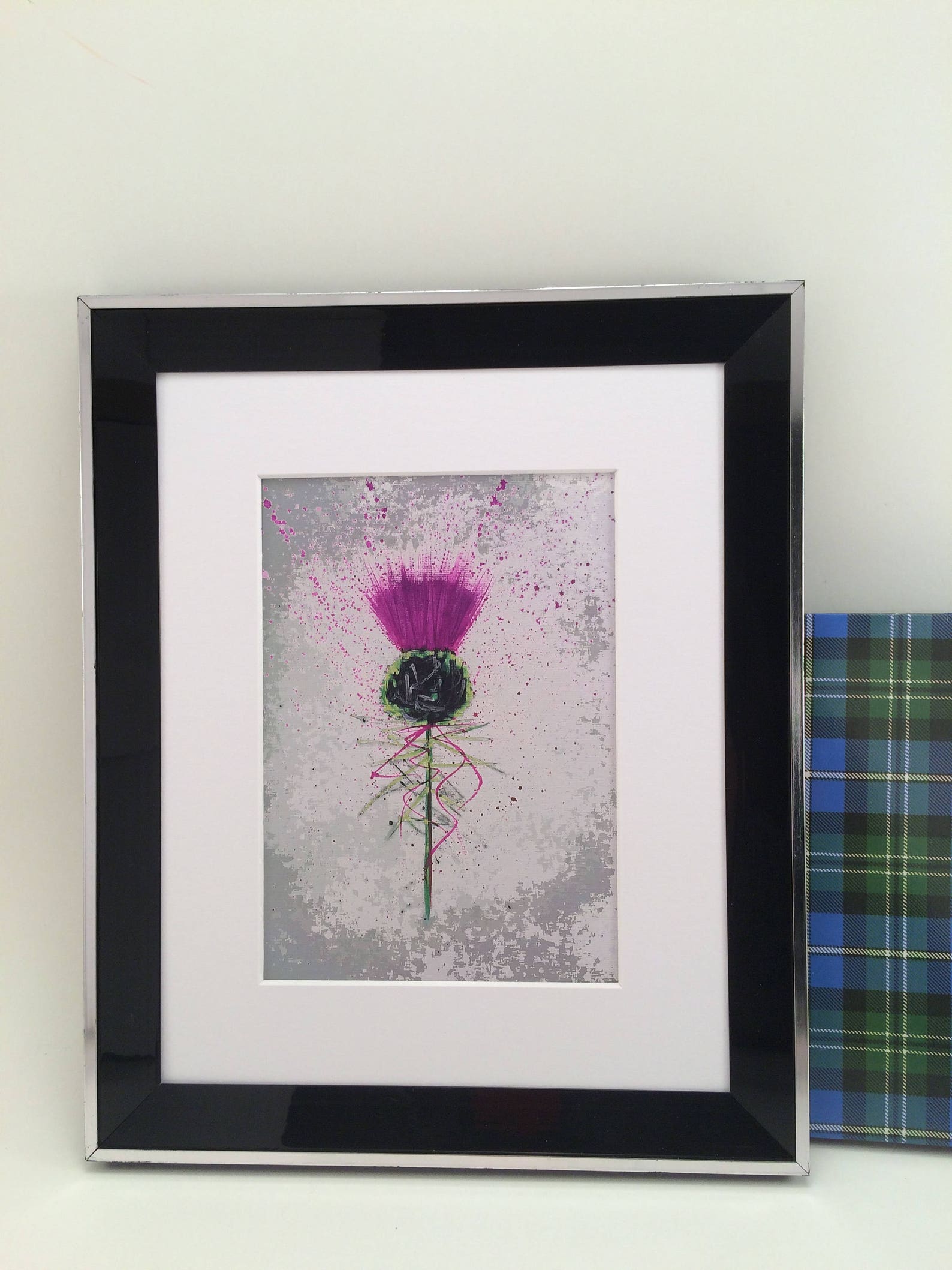 Thistle Print Scottish Thistle Print Scottish Home Decor | Etsy UK