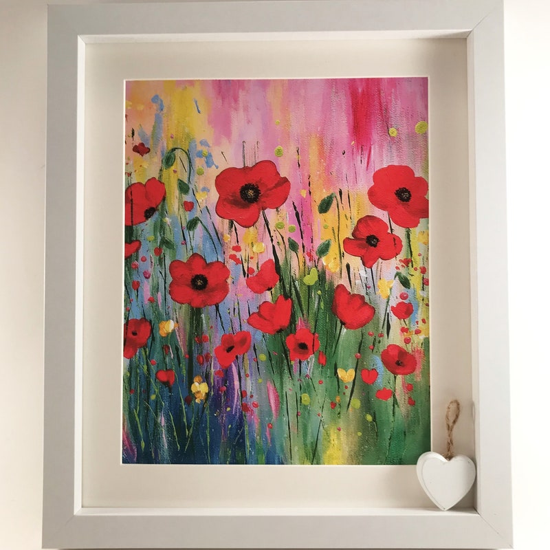 Poppy Print - Etsy UK