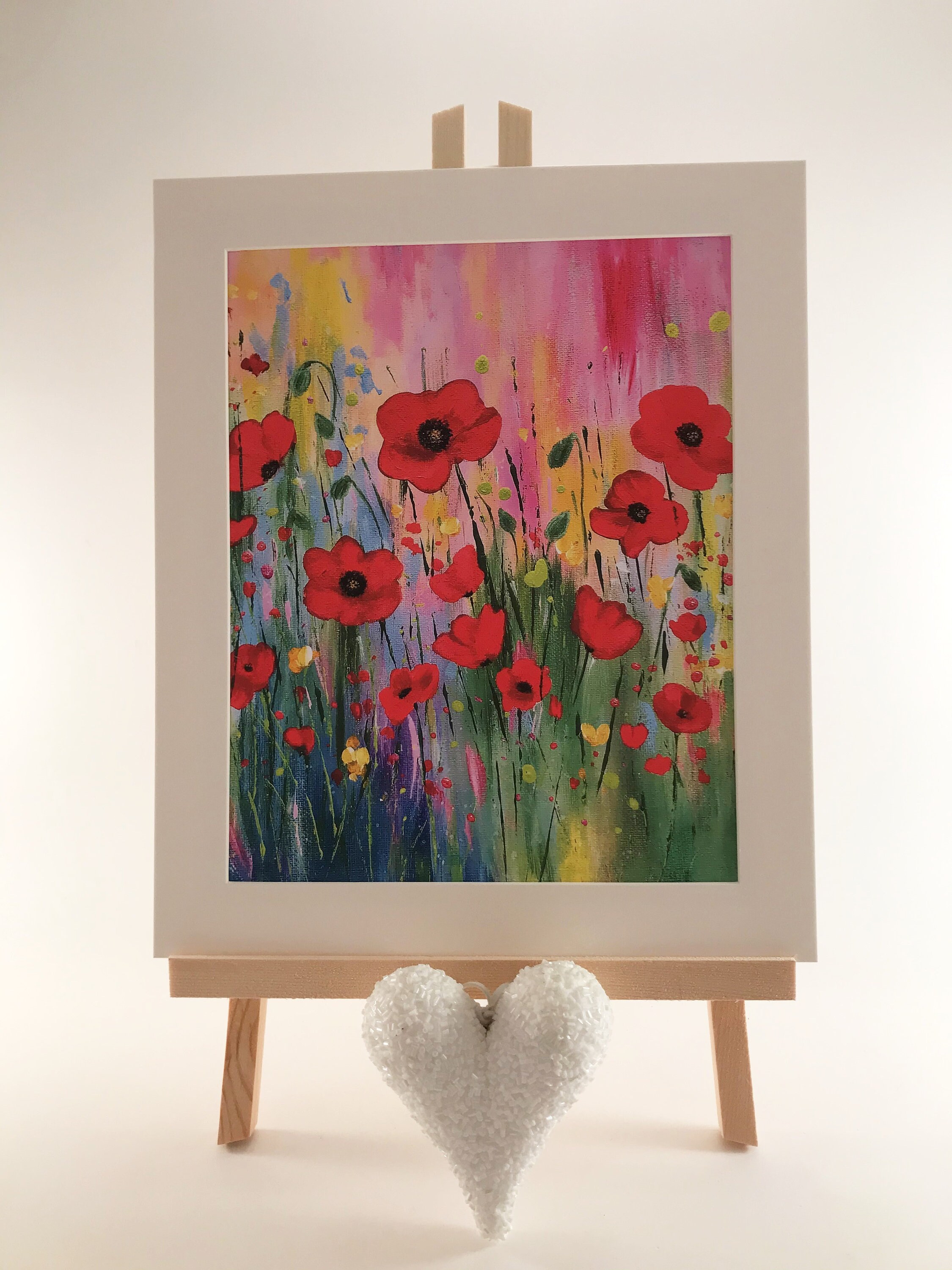 Poppies Print Poppies Art Poppy Picture Abstract Print - Etsy UK
