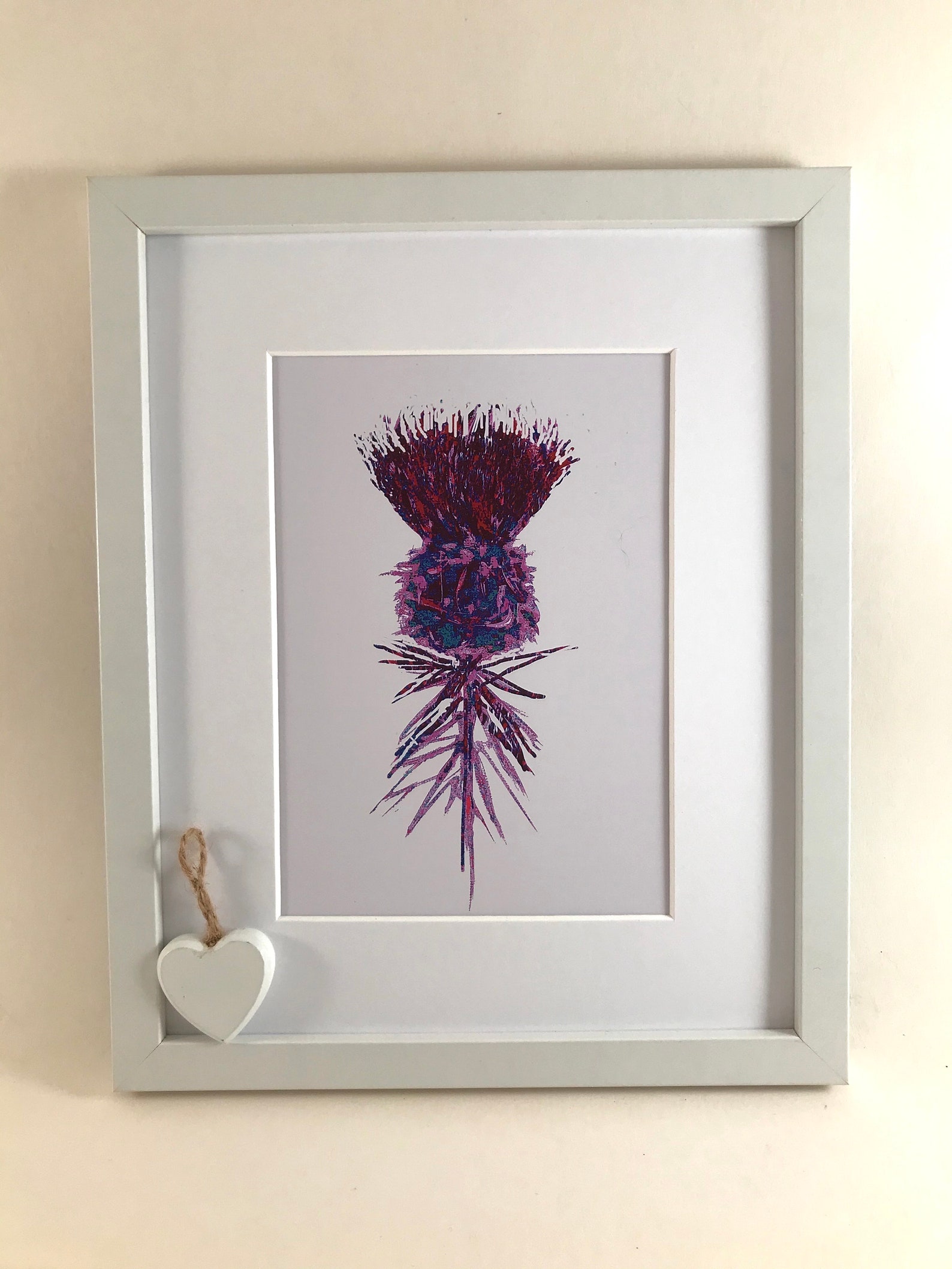 Scottish Thistle Art Scottish Gift Scotland Scottish - Etsy UK