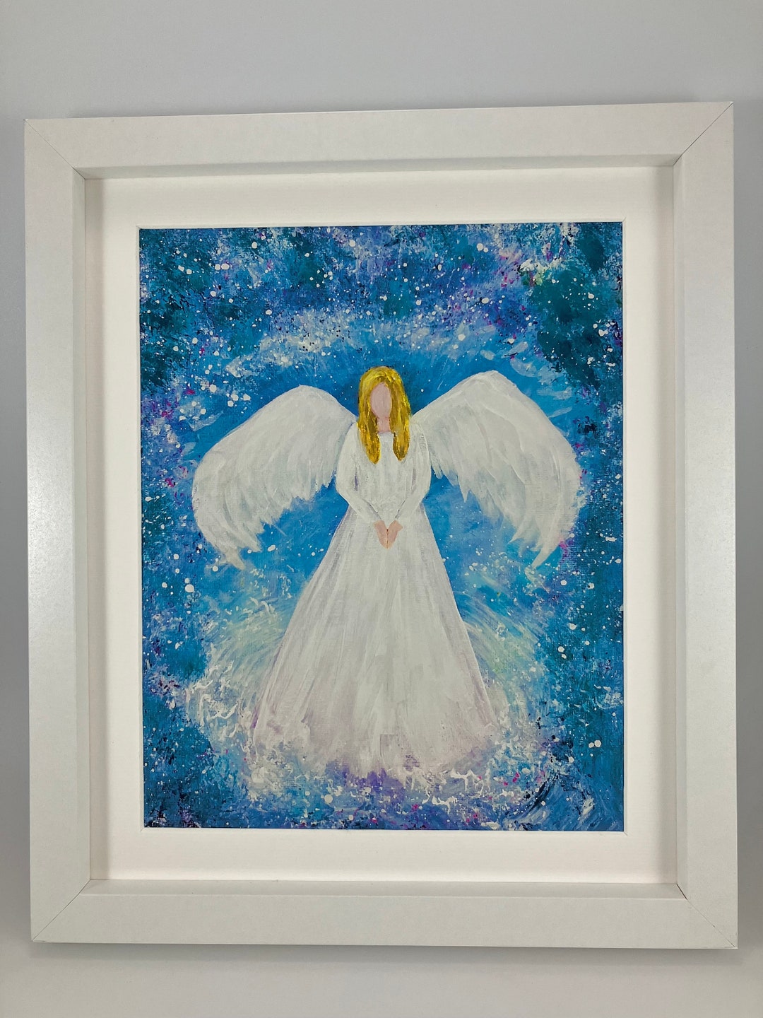 Angel Art Print, Angel Wings, Guardian Angel Art Print, Angel Gift ...