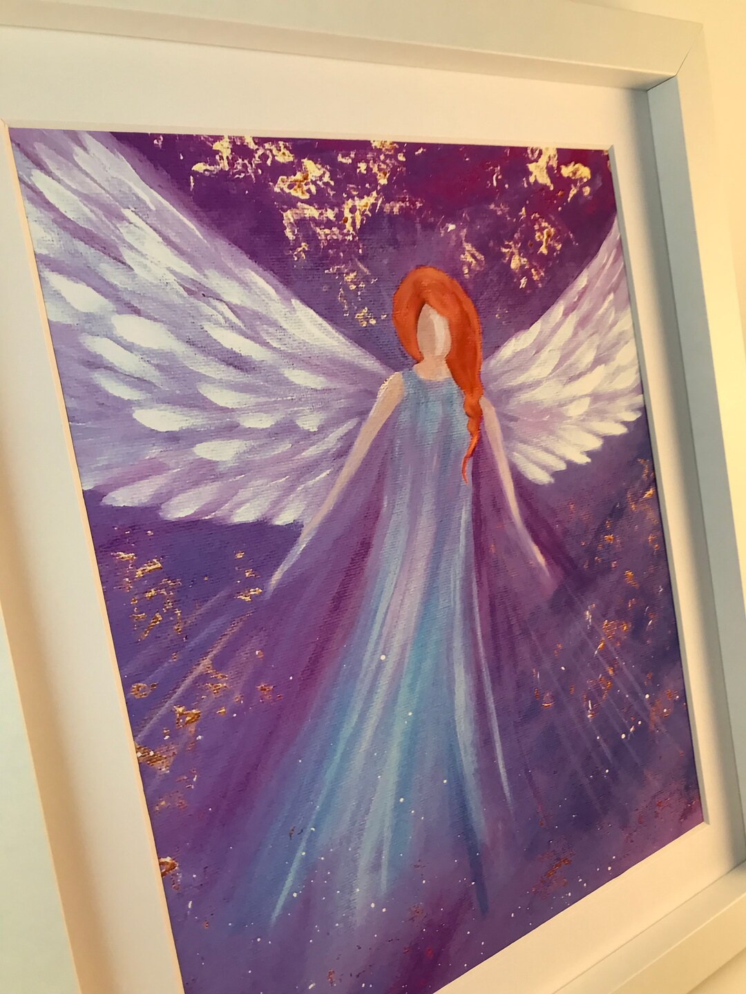 Angel Art Print, Angel Wings, Guardian Angel Art Print, Angel Gift ...