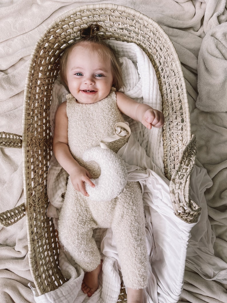 Teddy Moon Pacifier Clip - Etsy