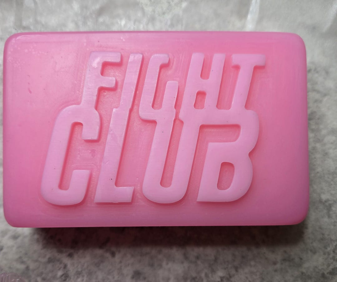 Essential Oil Infused Fight Club Pink Soap From Iconic Cult Classic. - Etsy
